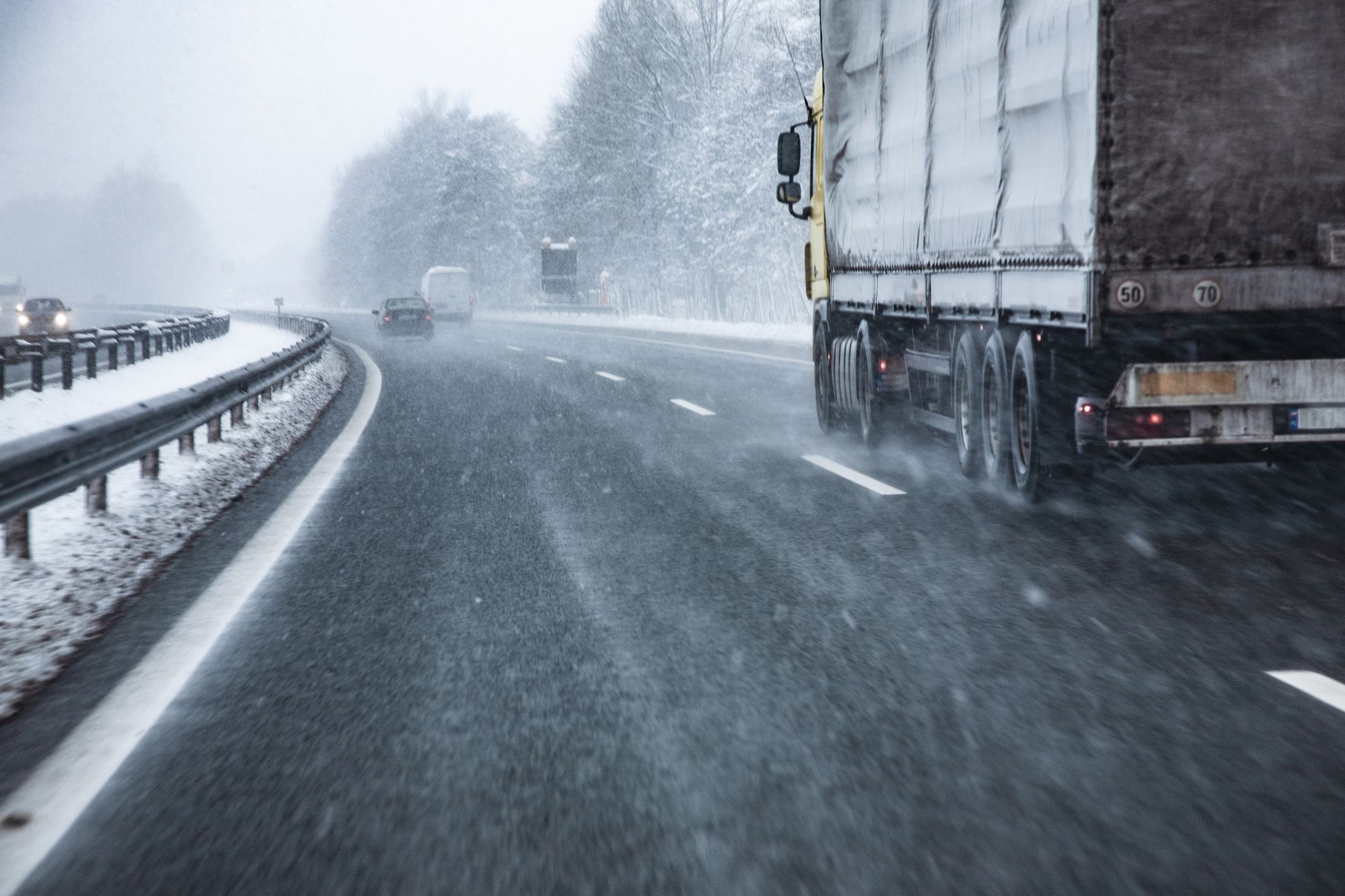 Can Truck Drivers Say No to Driving in Bad Weather?